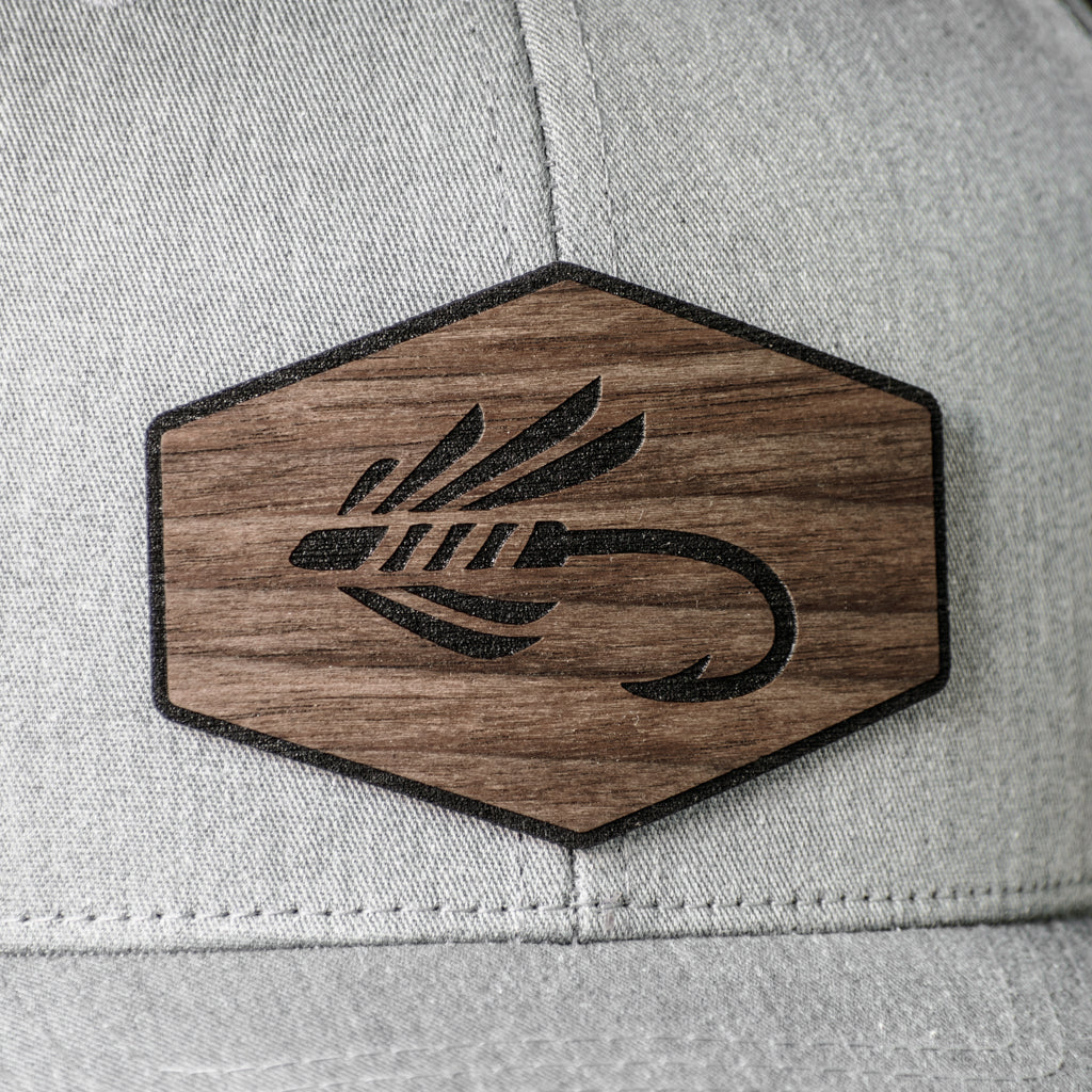 Wooden Patch Snapback Trucker | Lucky Fly Snapback Hat | Union Standard ...